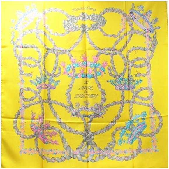 Hermes | Accessories | Hermes Scarf Muffler Carre 9 Le Sacre Du ...